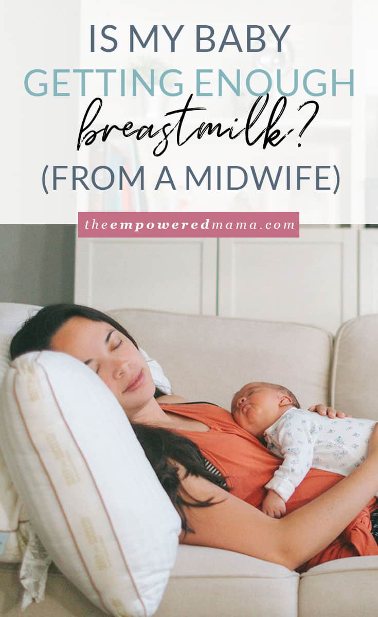 Is My Baby Getting Enough Breast Milk? (From a Midwife) - The Empowered ...